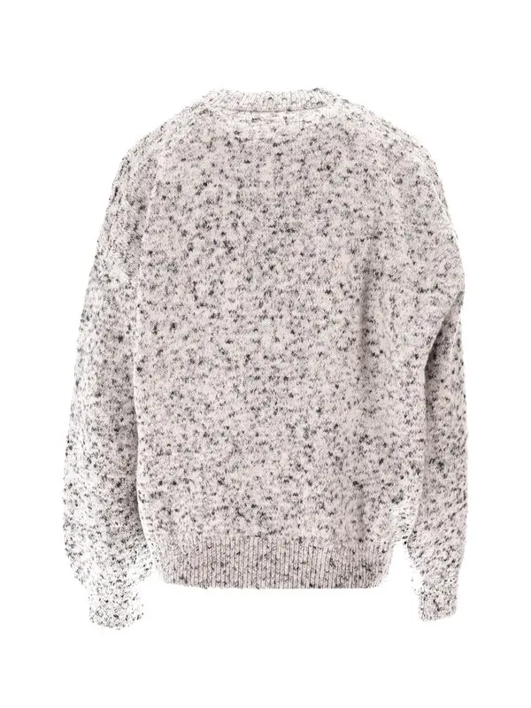 ANINE BING Sydney Crew Sweater - White/black