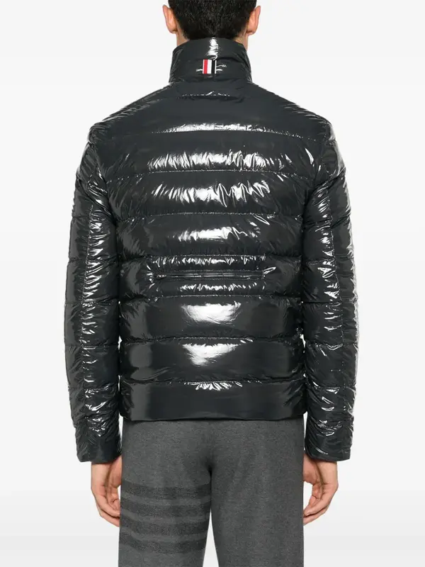 Thom Browne Reversible Zip Up Puffer Jacket