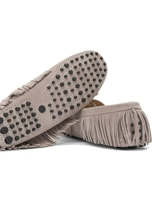 Toujours Emily Suede Loafers - Beige