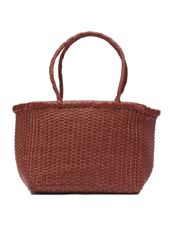 Dragon Diffusion B Weave Small Shoulder Bag - Red