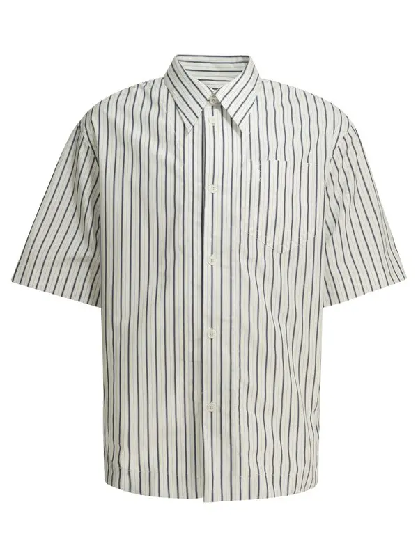 AMI Paris Casual Shirt De Couer - White
