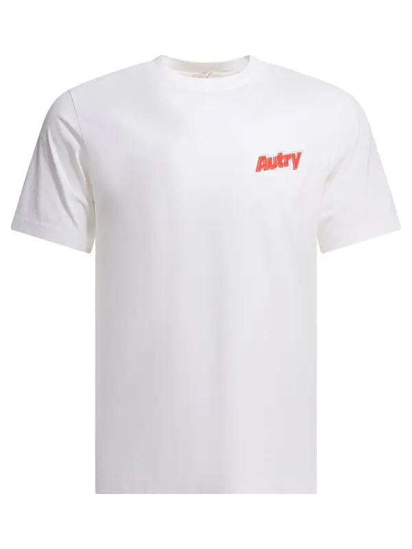 AUTRY Crew Neck T Shirt With Logo