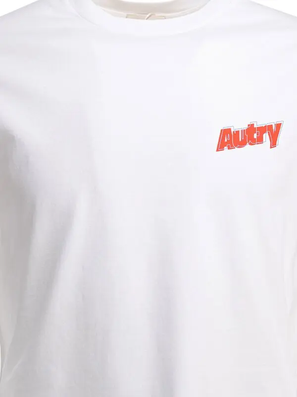 AUTRY Crew Neck T Shirt With Logo