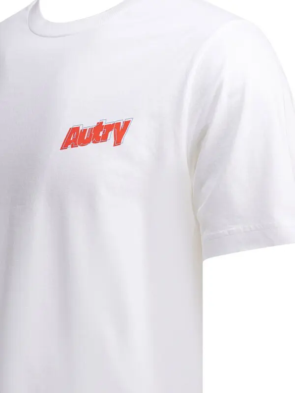AUTRY Crew Neck T Shirt With Logo