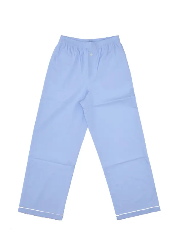 LA ROSE Cotton Pajama - Light Blue