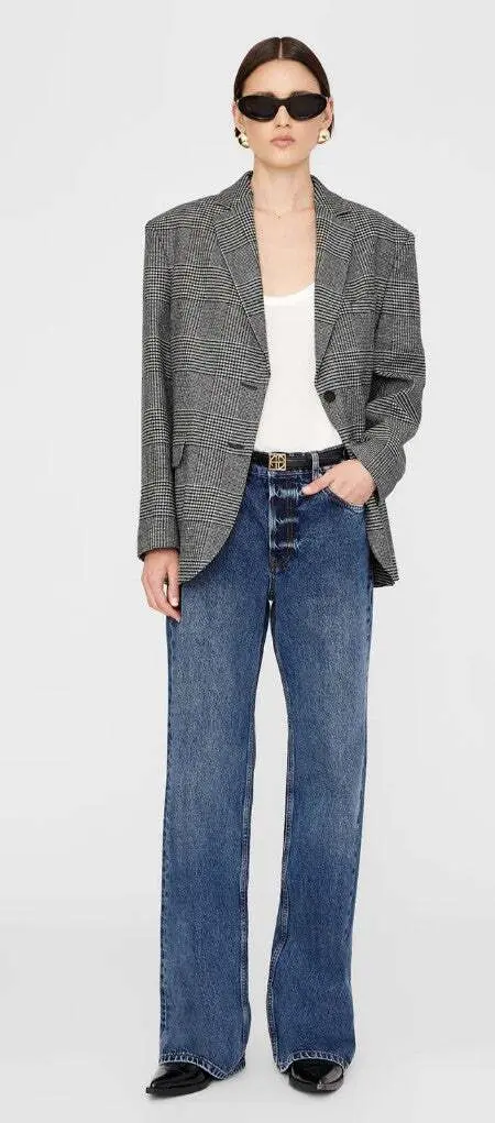 ANINE BING Hugh Jean - Washed Blue