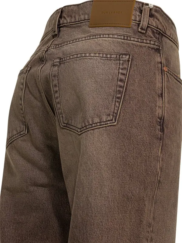 Our Legacy Straight-leg Jeans - Brown