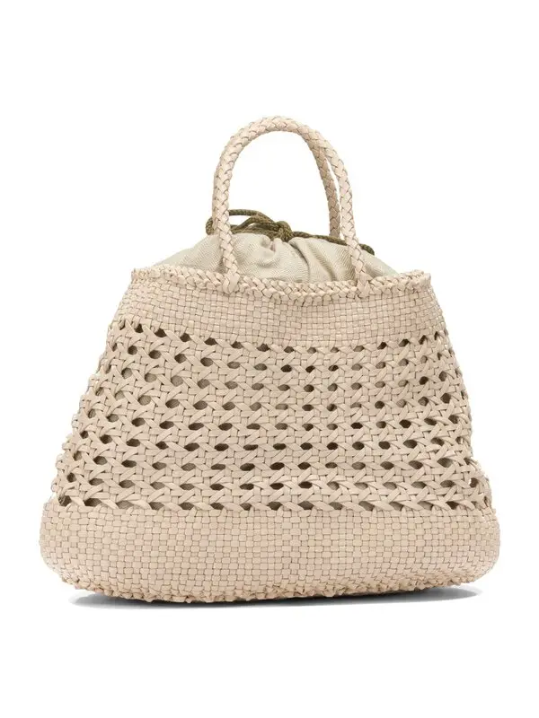 Dragon Diffusion Santa Cano Medium Handbag - Beige