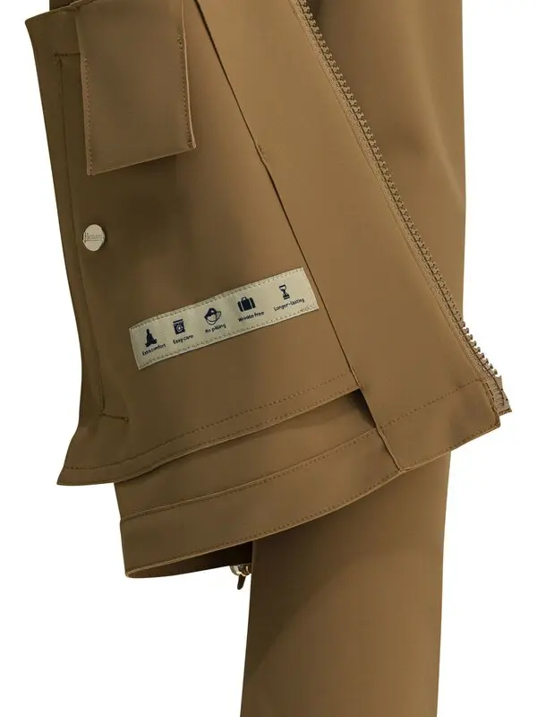 Herno Lightweight Jersey Jacket - Brown