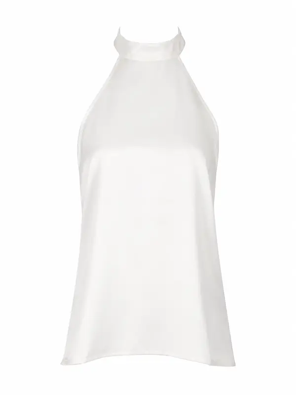 LA ROSE Silk Tank Top
