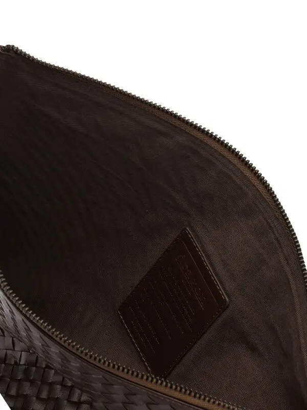 Dragon Diffusion A4 Clutch Bag - Brown