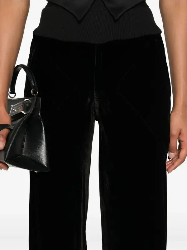 Rick Owens Wide-leg Trousers - Black
