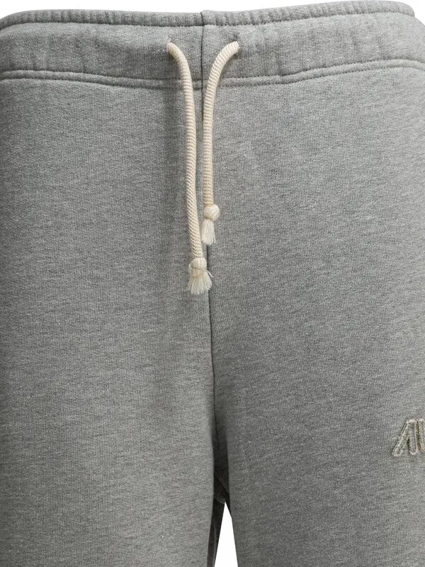 AUTRY Logo Fleece Sport Pants - Grey