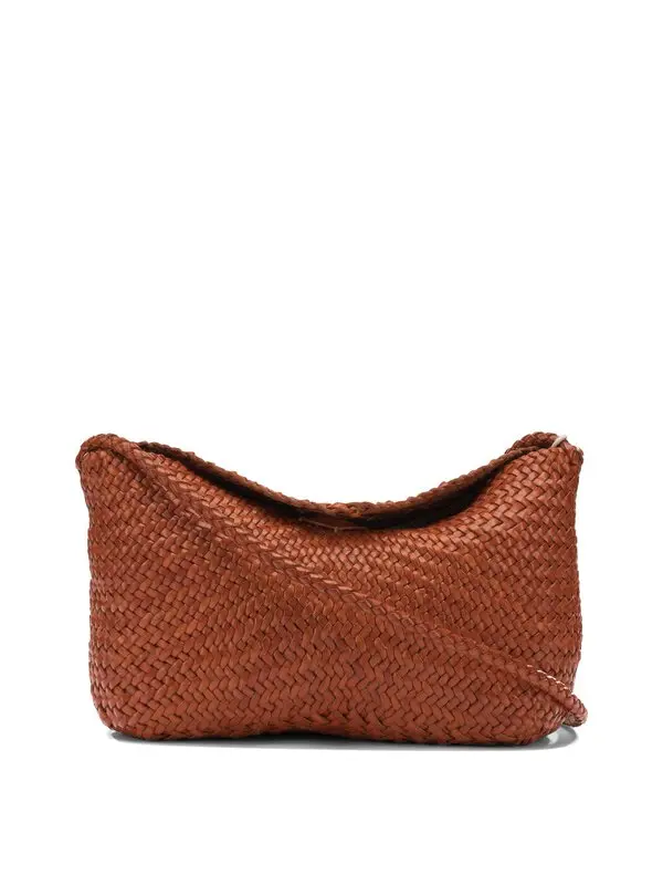 Dragon Diffusion Corsina Small Shoulder Bag - Orange