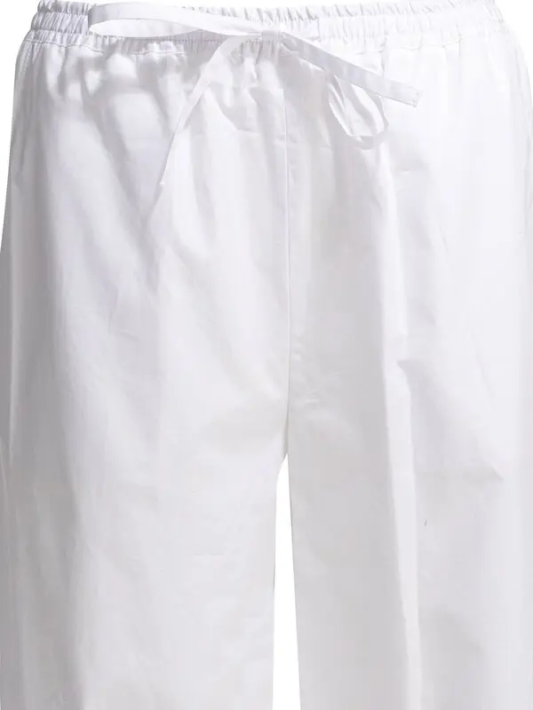 Loulou De Saison Wide Leg Trousers - White