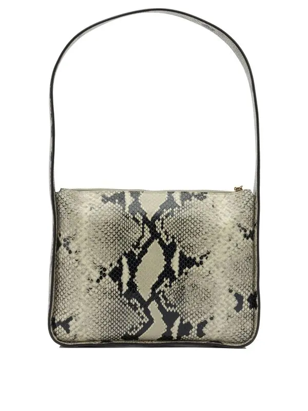 Khaite Lori Squared Small Shoulder Bag - Beige