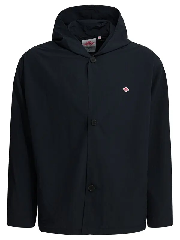 DANTON Lightweight Tusser Jacket - Blue