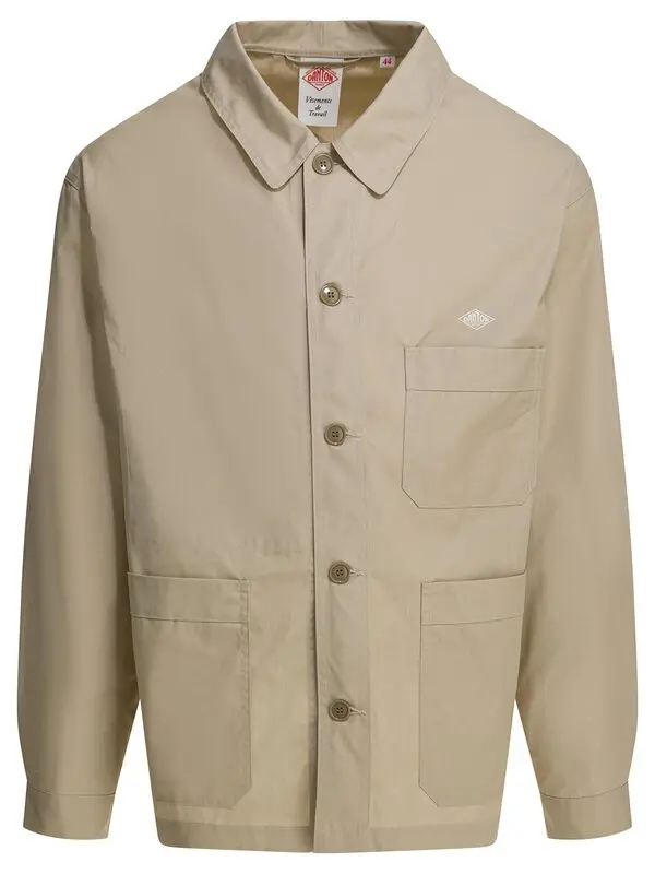 DANTON Logo Overshirt Jacket