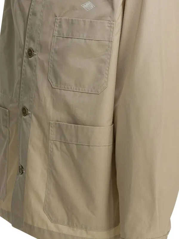 DANTON Logo Overshirt Jacket
