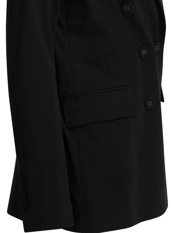 CIRCOLO 1901 Double Breasted Jacket - Black