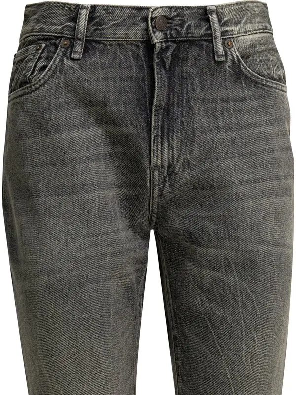 Acne Studios 2025 F Gothik Flared Jeans - Black