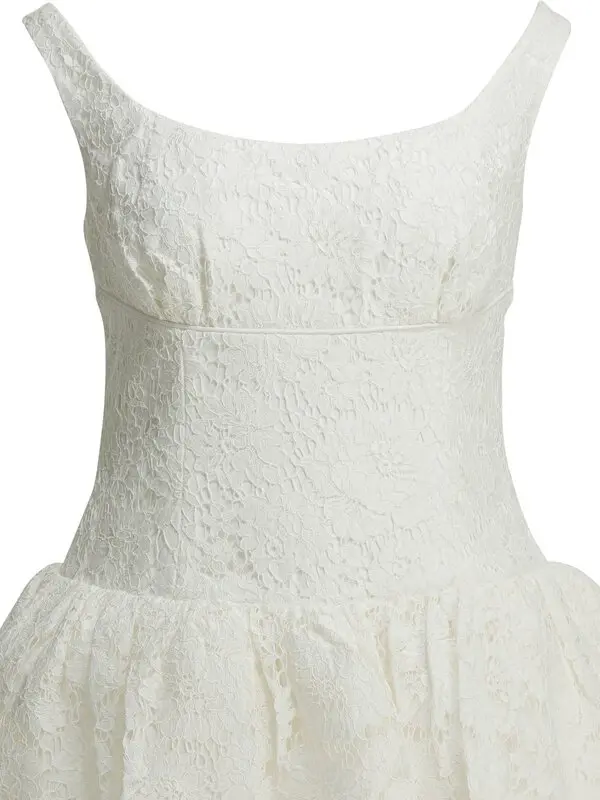 SELF-PORTRAIT Lace Flared Dress