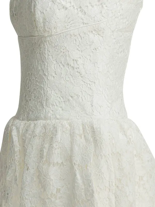 SELF-PORTRAIT Lace Flared Dress