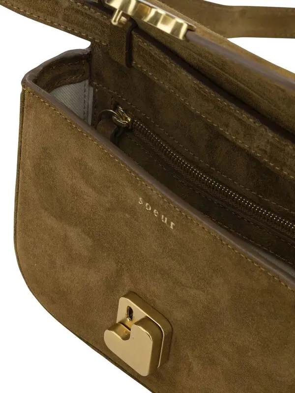 Soeur Small 'bell' Crossbody Bag - Brown