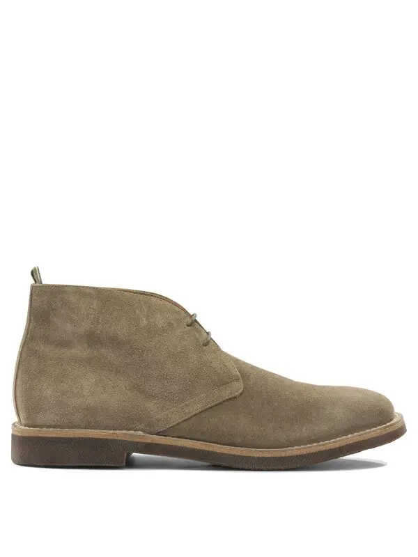 Officine Creative Suede Chukka Brogues