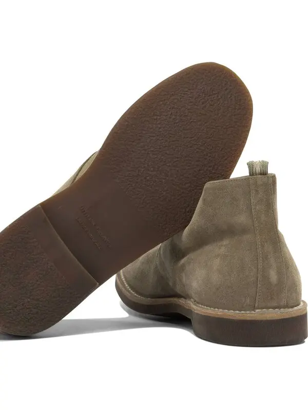 Officine Creative Suede Chukka Brogues