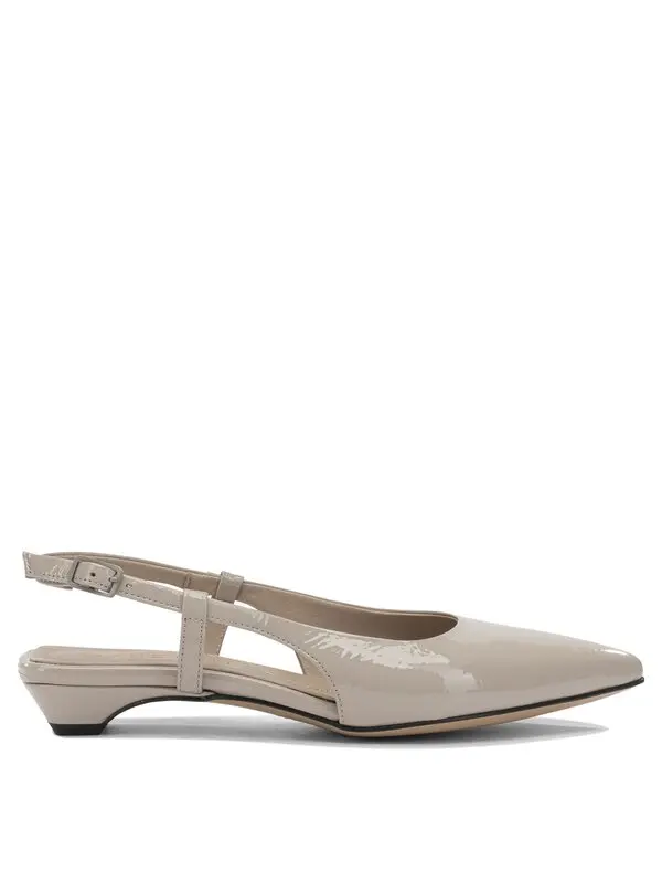 POMME D'OR Slingback Leather Pumps