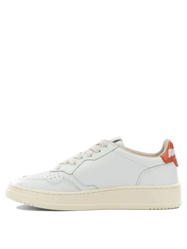 AUTRY Leather Low-top Sneakers - White