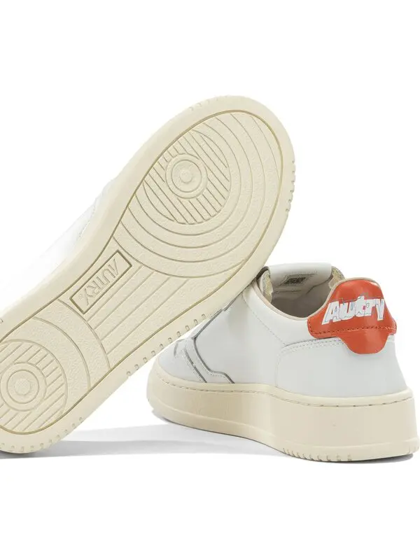 AUTRY Leather Low-top Sneakers - White