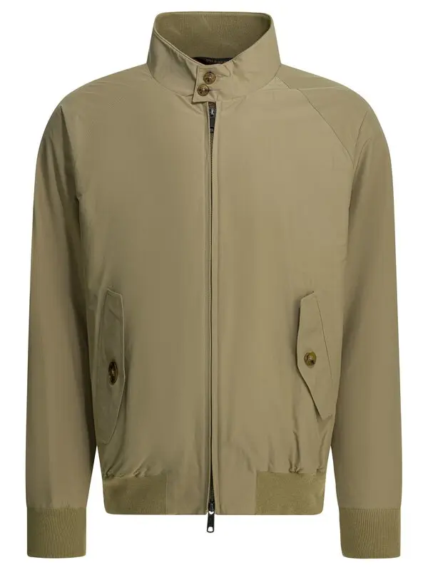 BARACUTA G9 Harrington Bomber Jacket - Green
