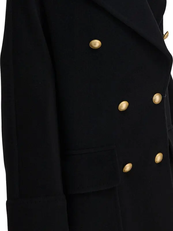 Tagliatore Virgin Wool Double-breasted Coat