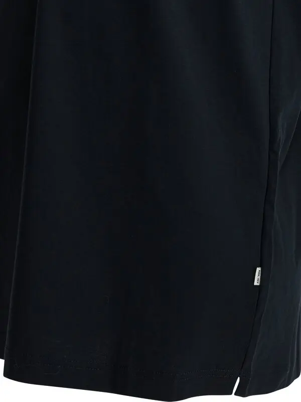 NN.07 Paul' Buttonless Polo Shirt - Blue
