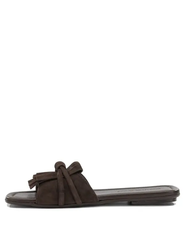 POMME D'OR Leather Slide