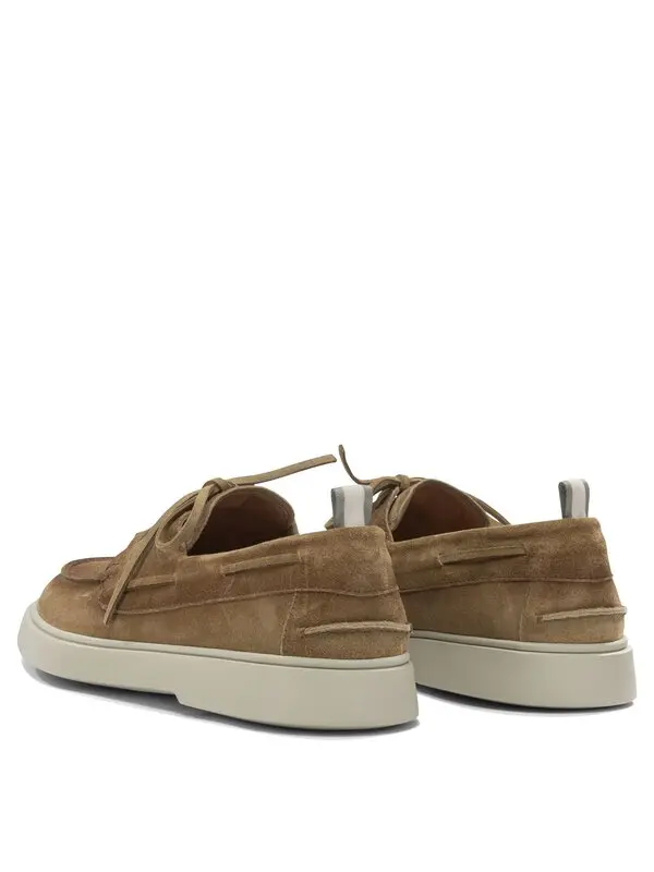 Officine Creative Bones 013 Lace-up Loafers - Brown