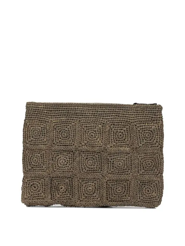 IBELIV Clutches 30x22 Cm - Brown
