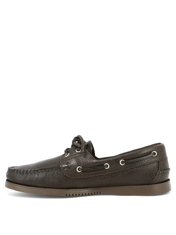 Paraboot Barth Marine Lace-up Loafers - Brown