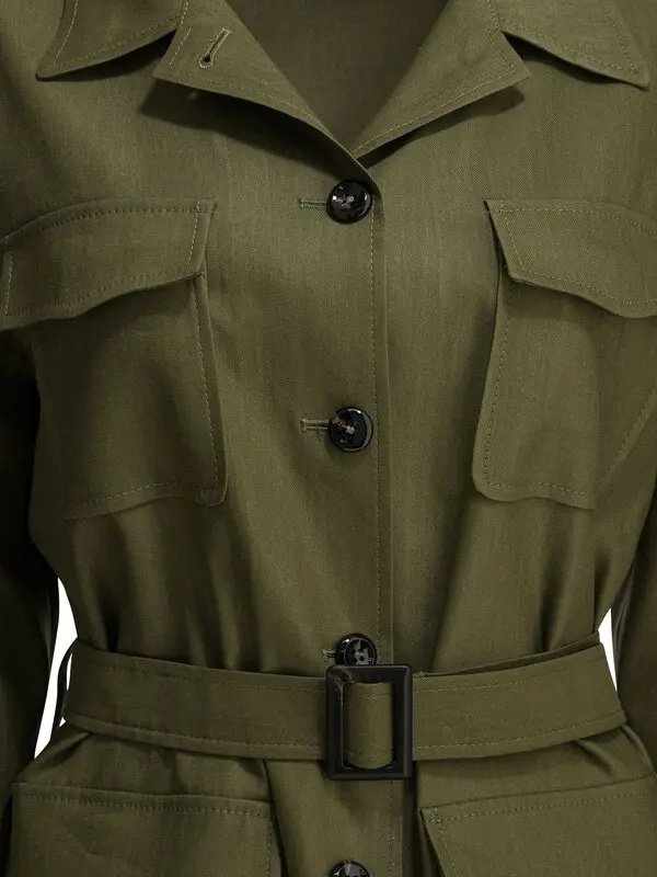 Tagliatore Lauren Overshirt Jacket - Green