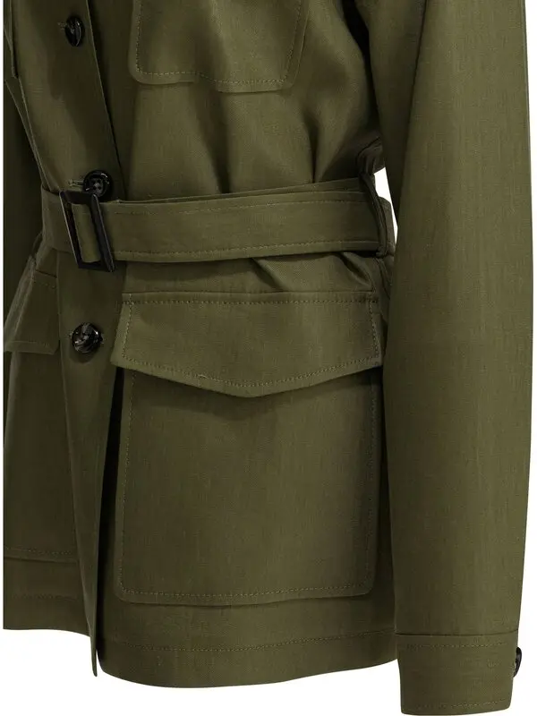 Tagliatore Lauren Overshirt Jacket - Green