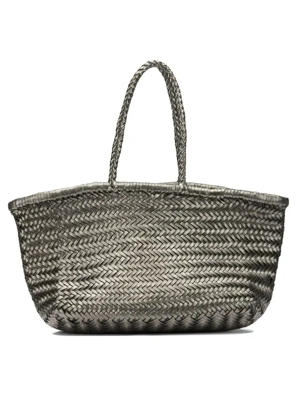 Dragon Diffusion Triple Jump Medium Shoulder Bag - Silver