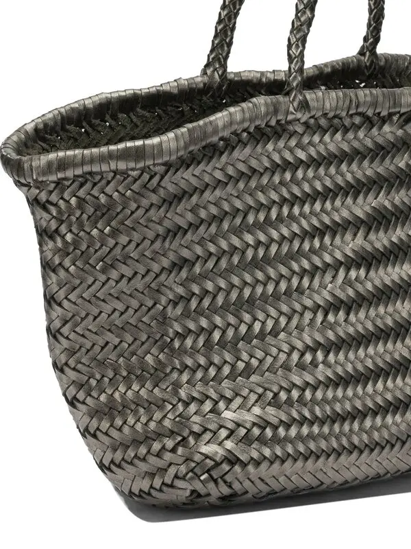 Dragon Diffusion Triple Jump Medium Shoulder Bag - Silver
