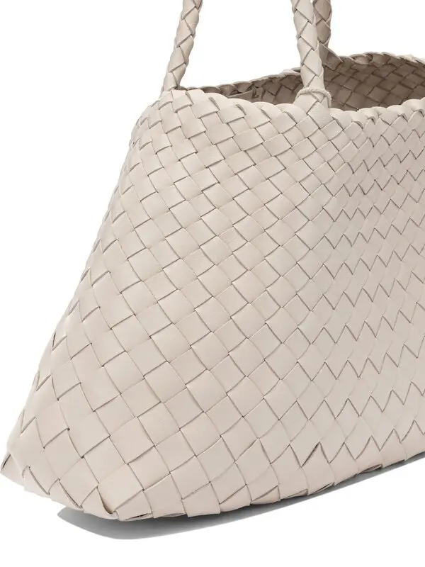 Dragon Diffusion Large Santa Croce Handbag - White