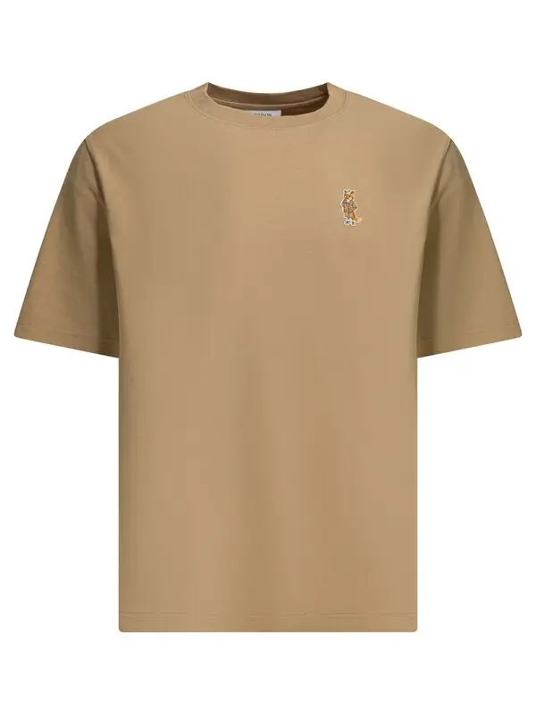 Maison Kitsuné T Shirts - Beige