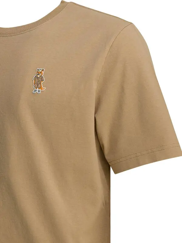 Maison Kitsuné T Shirts - Beige