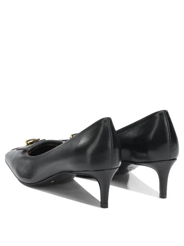 Khaite Celia Pocket 50 Mm Pumps - Black