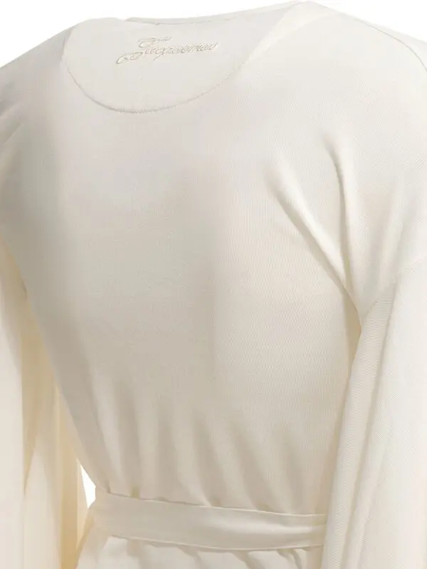 Jacquemus Wrap Top - White