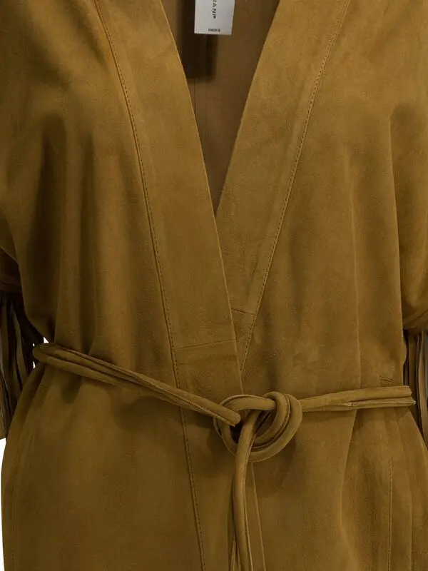 FURLING BY GIANI Goat Suede Jacket